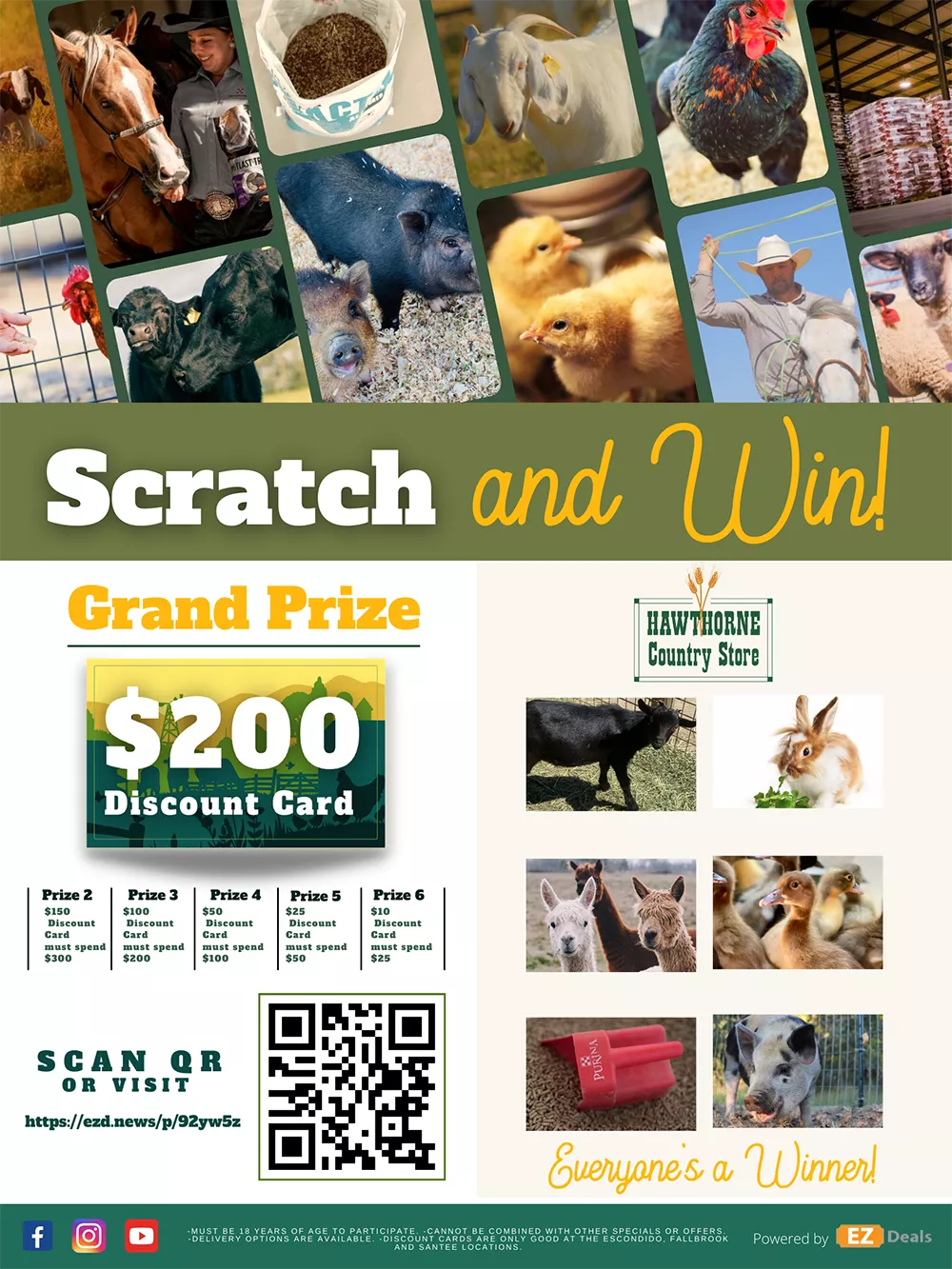 Play & Win - Hawthorne Country Store